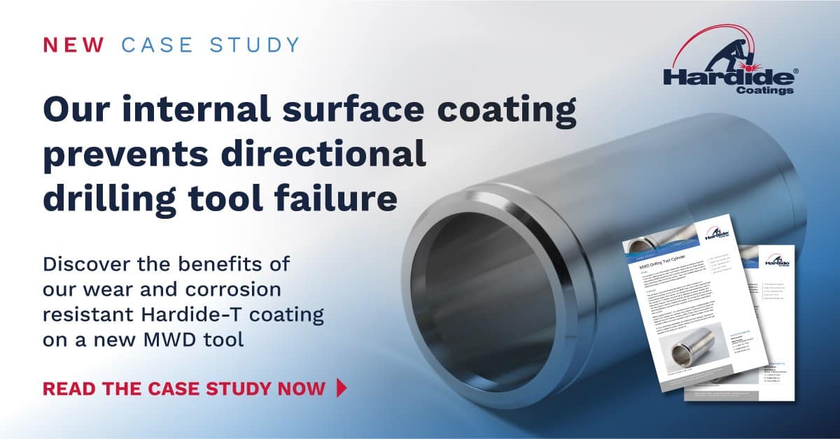 Hardide-T coated steel replaces ceramic component and prevents part ...